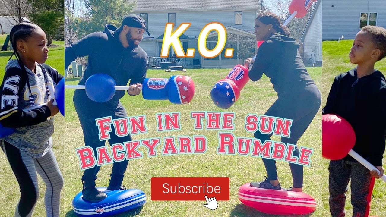 BACKYARD RUMBLE/FUN/GIVEN BACK - YouTube