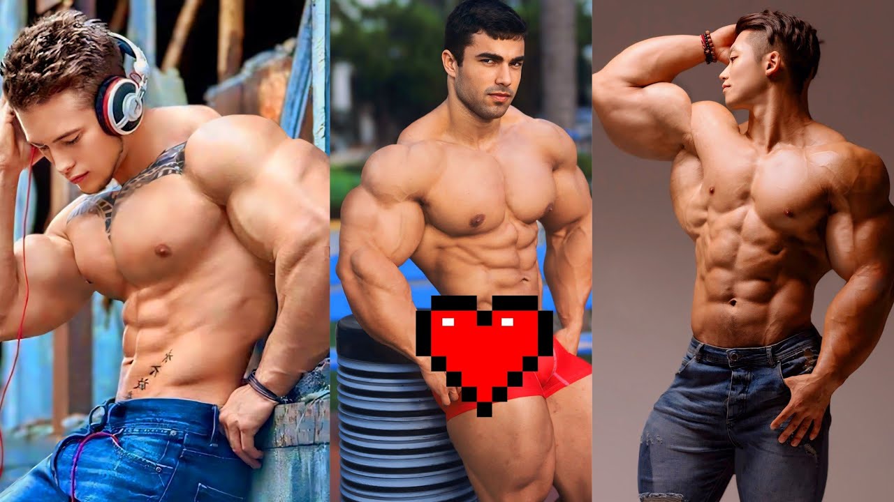 Ripped and Ready: Shirtless Bodybuilders Show off Their Sculpted Physiques! - YouTube