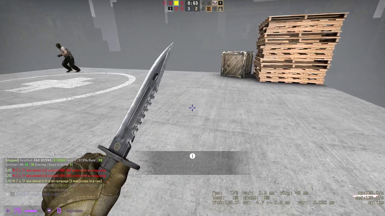 Crazy Hopper using form of Hyperscroll - YouTube