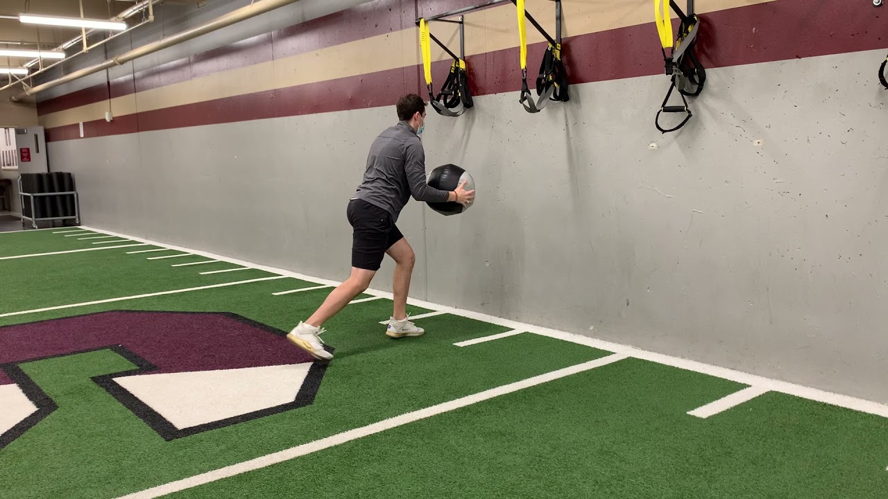 MB Chest Pass with Step - YouTube