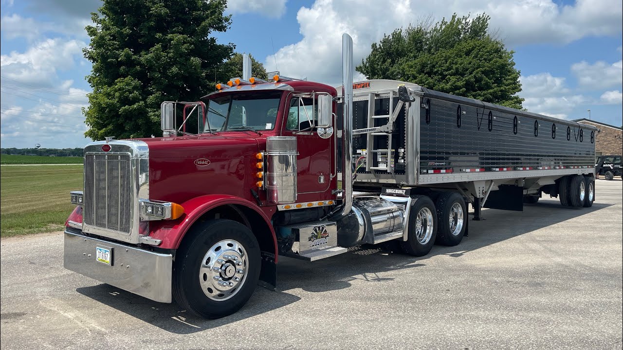 Project 1997 Peterbilt 379 Daycab Farm Truck - YouTube