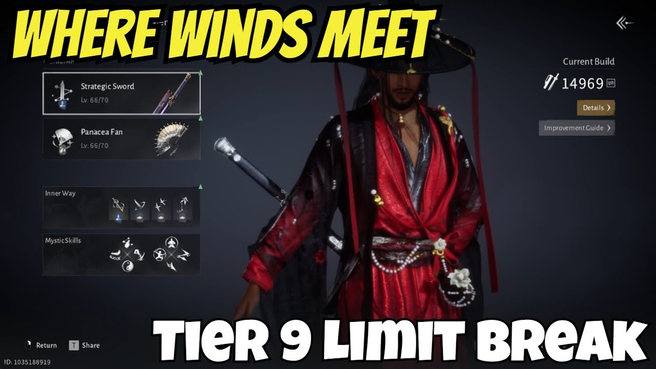 Where Winds Meet - Tier 9 Limit Break/Farming To LVL 70 - YouTube