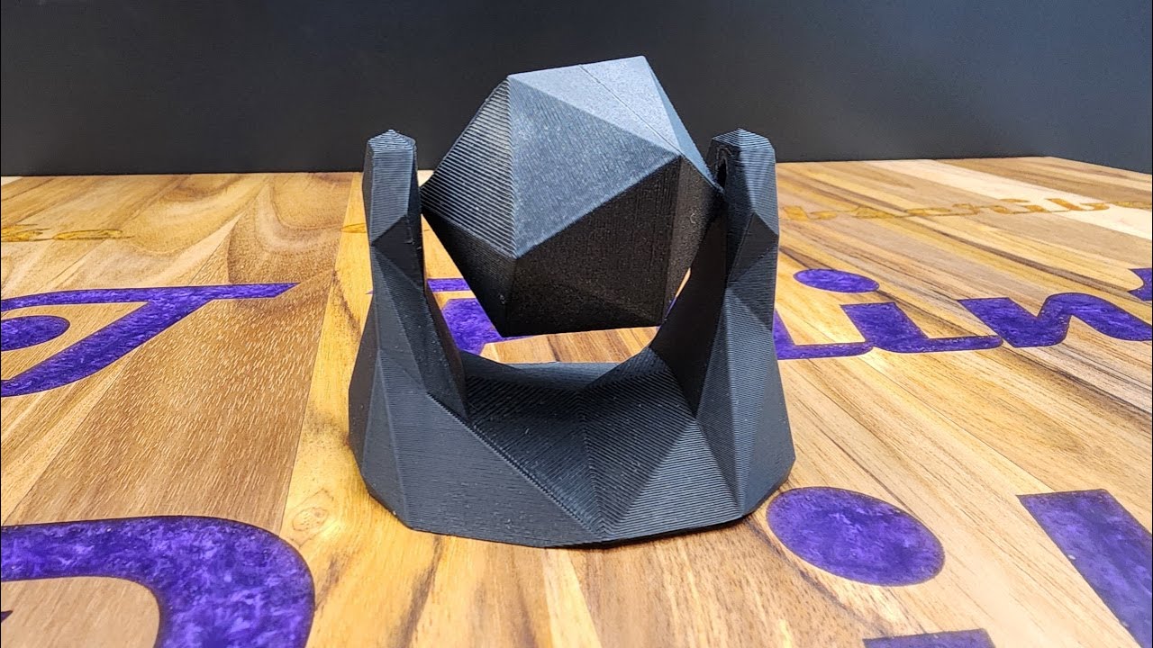 3D Printed Magnetic Desktop Spinner - YouTube