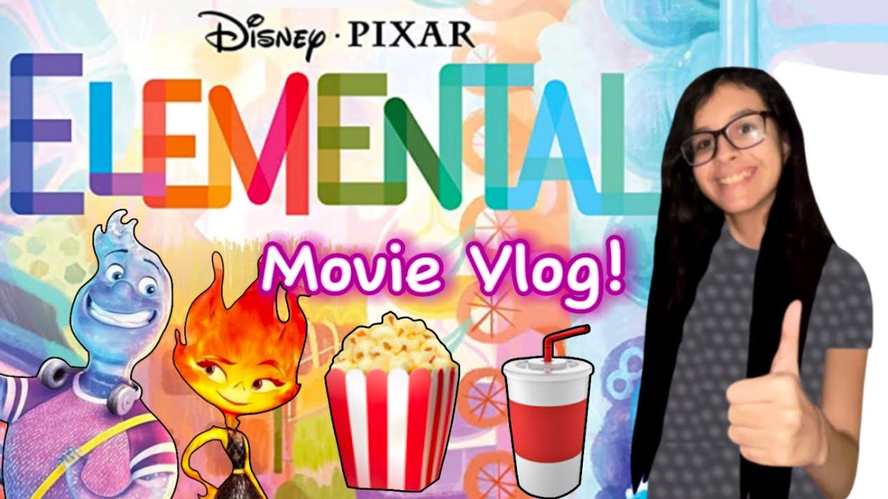 Elemental Movie Vlog at AMC MOVIE THEATER!!! Movie review!🤩🍿🥤 - YouTube