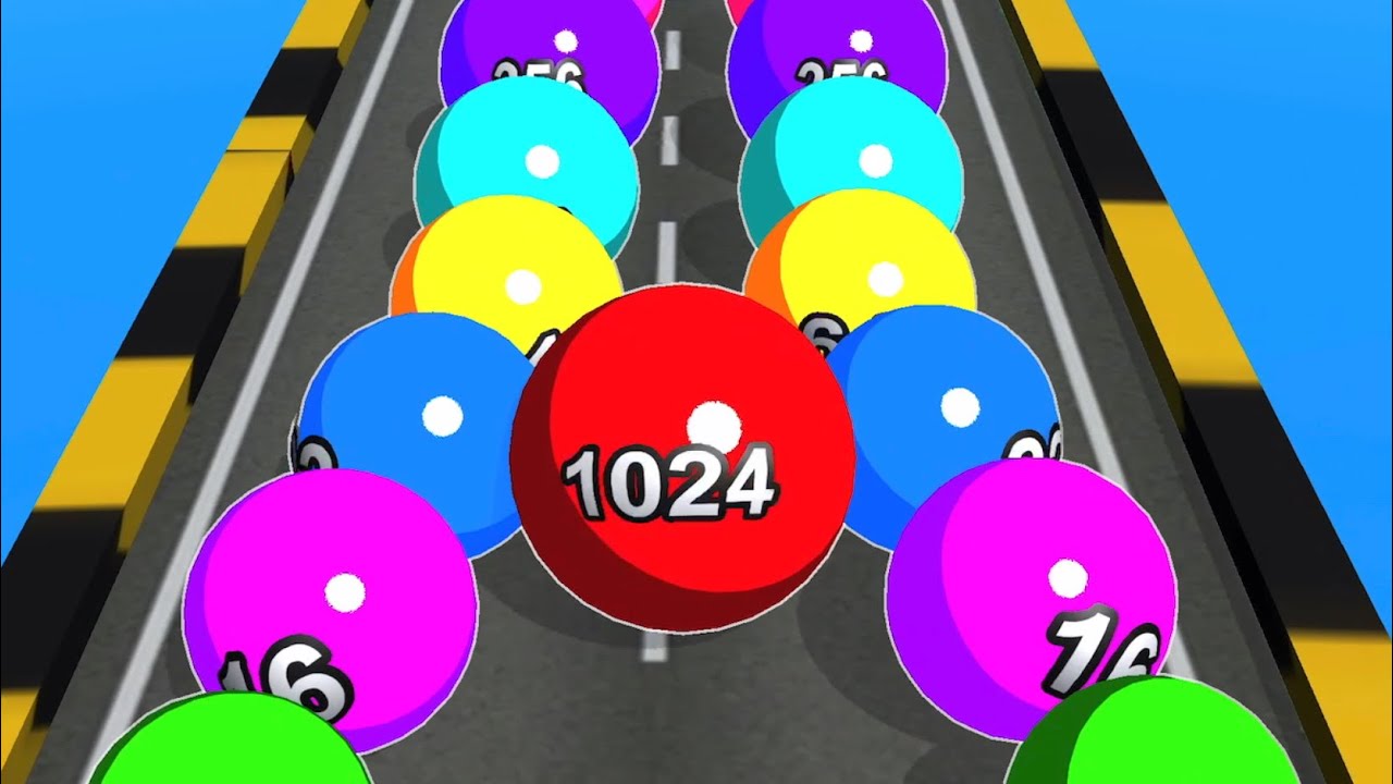 2048 Colors Ball Run 💸🎱 ️MAX LEVELS!! All Levels Gameplay Walkthrough ...