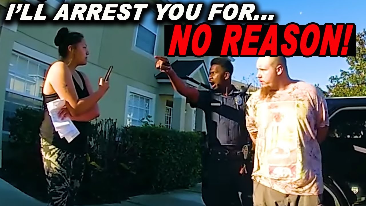 SPAZ COP Shows Fangs: This is Why We're NOT FREE in America! - YouTube