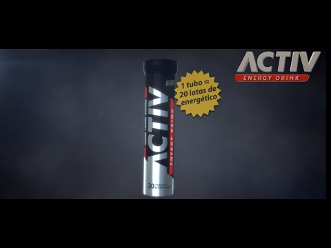 Activ Energy Drink - O primeiro energético em pastilhas efervescentes ...