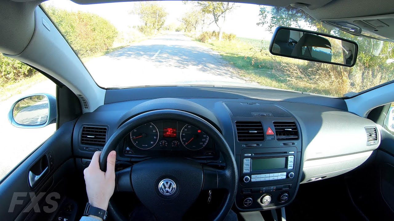 Volkswagen Golf 5 (2006) - 4K POV Test Drive - YouTube