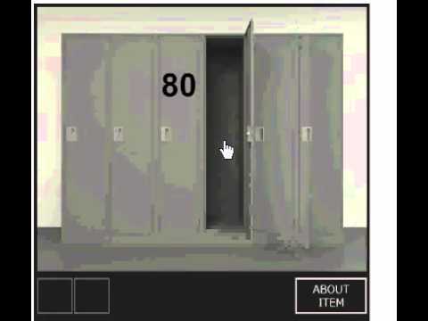 Escape from the Strange Locker Room walkthrough - YouTube