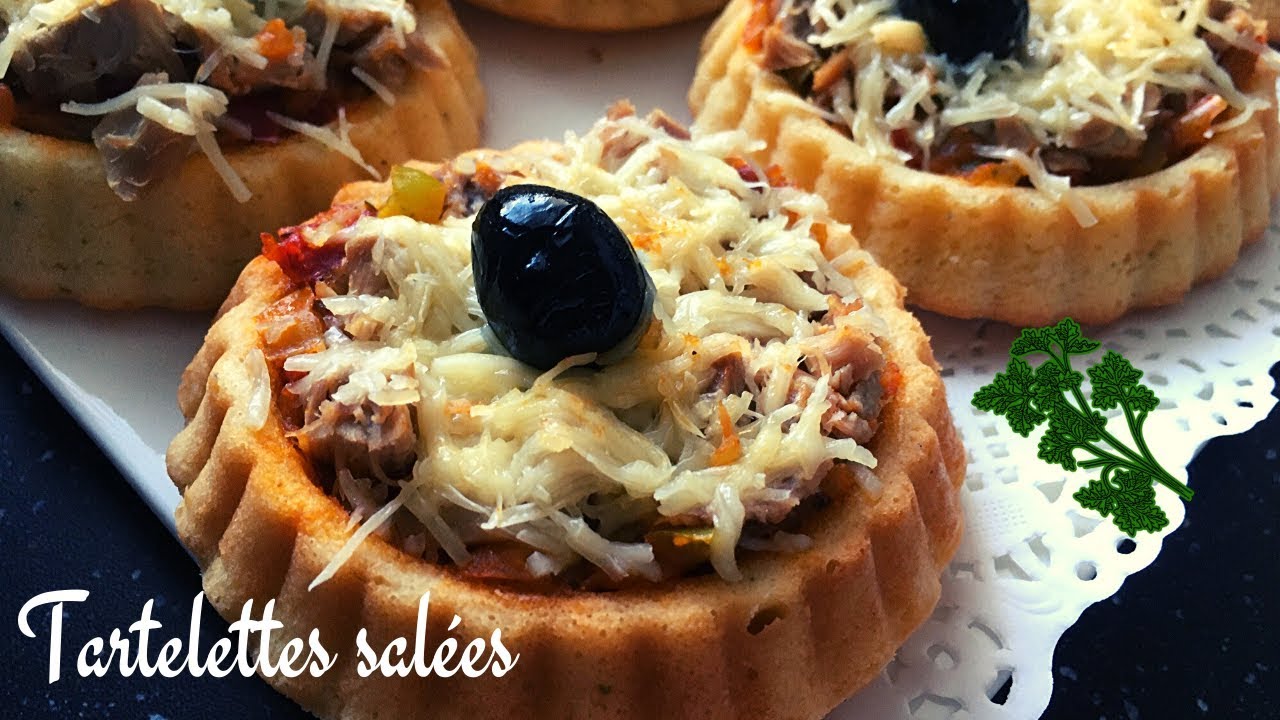 RECETTE TARTELETTES SALÉES RAPIDE ET FACILE - YouTube