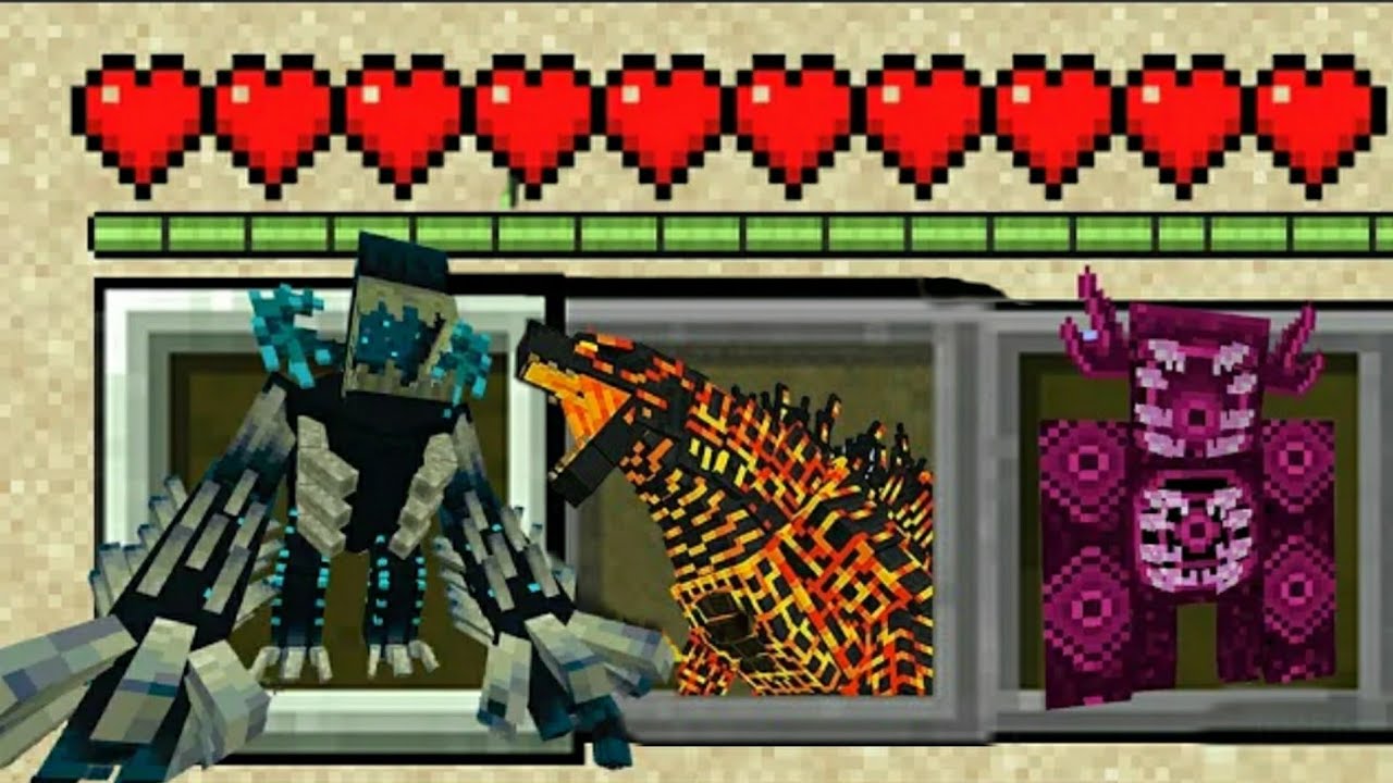 Minecraft Godzilla v/s warden most dangrous attack ? - YouTube