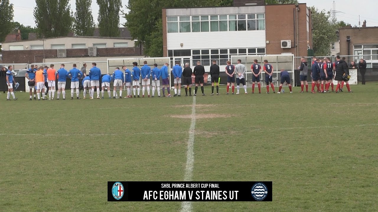 AFC Egham vs Staines-Upon-Thames | SHBL Prince Albert Cup Final @ Abbey ...