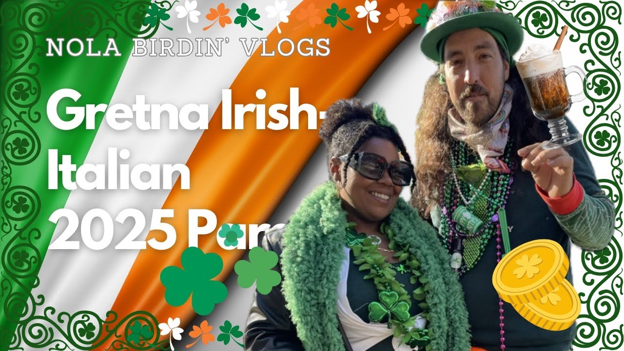 LIVE: Gretna Italian-Irish Parade 2025 | Louisiana Tradition! - YouTube