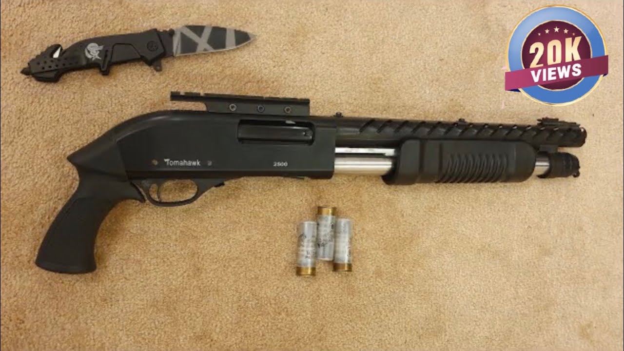 Tomahawk 2500 Pump Action Shotgun - YouTube