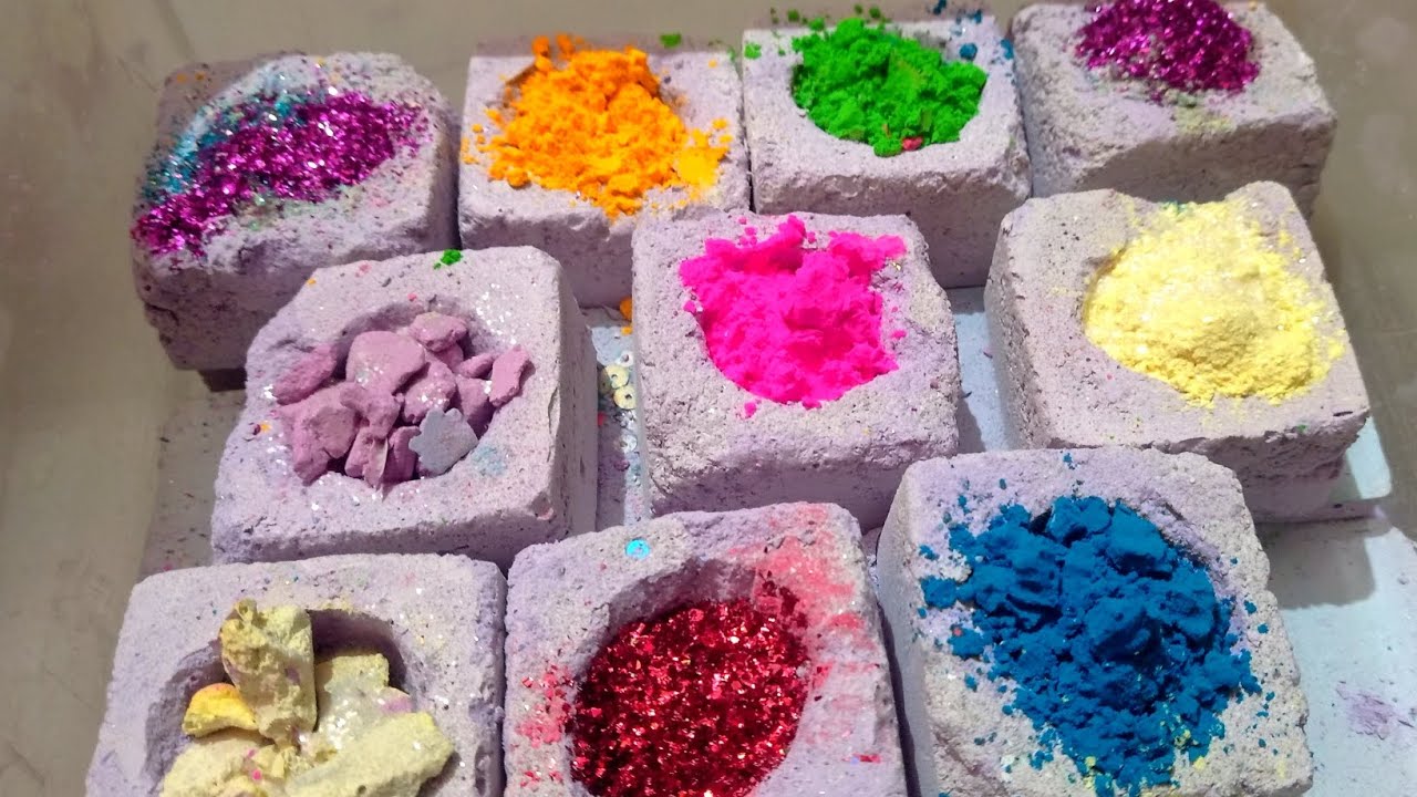 Purple blocks and bombs crush | please subscribe ️|#asmrsounds # ...