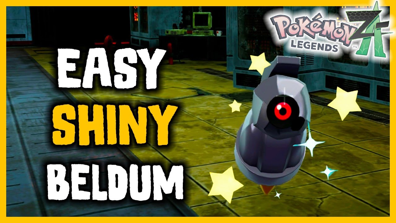 How To EASILY Shiny Hunt BELDUM – Pokémon Legends Z-A 💎🤖 - YouTube