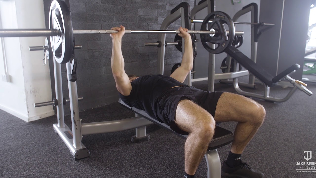 Barbell Tricep Bench Press (Close Grip) - YouTube