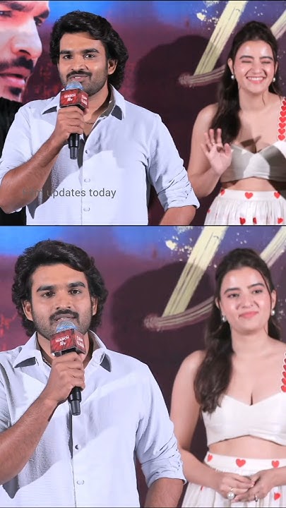 Hero Kiran Abbavaram Speech At HEY JINGILI Song Launch Event #shortvideo - YouTube