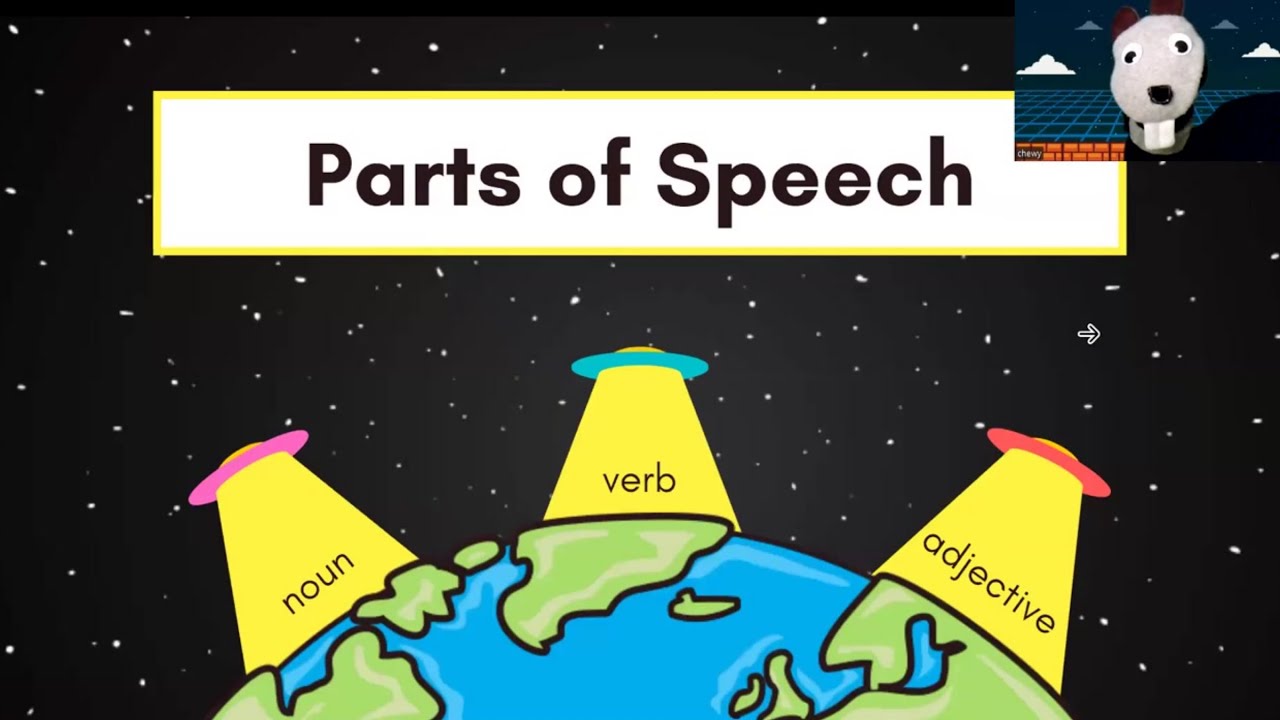 First Grade Spaceship Grammar: 3 Parts of Speech: Nouns, Verbs, and ...