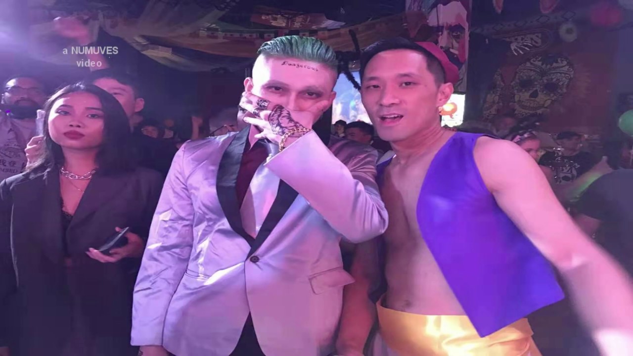 Halloween party in Guangzhou's Party Pier - Underground China #1 - YouTube