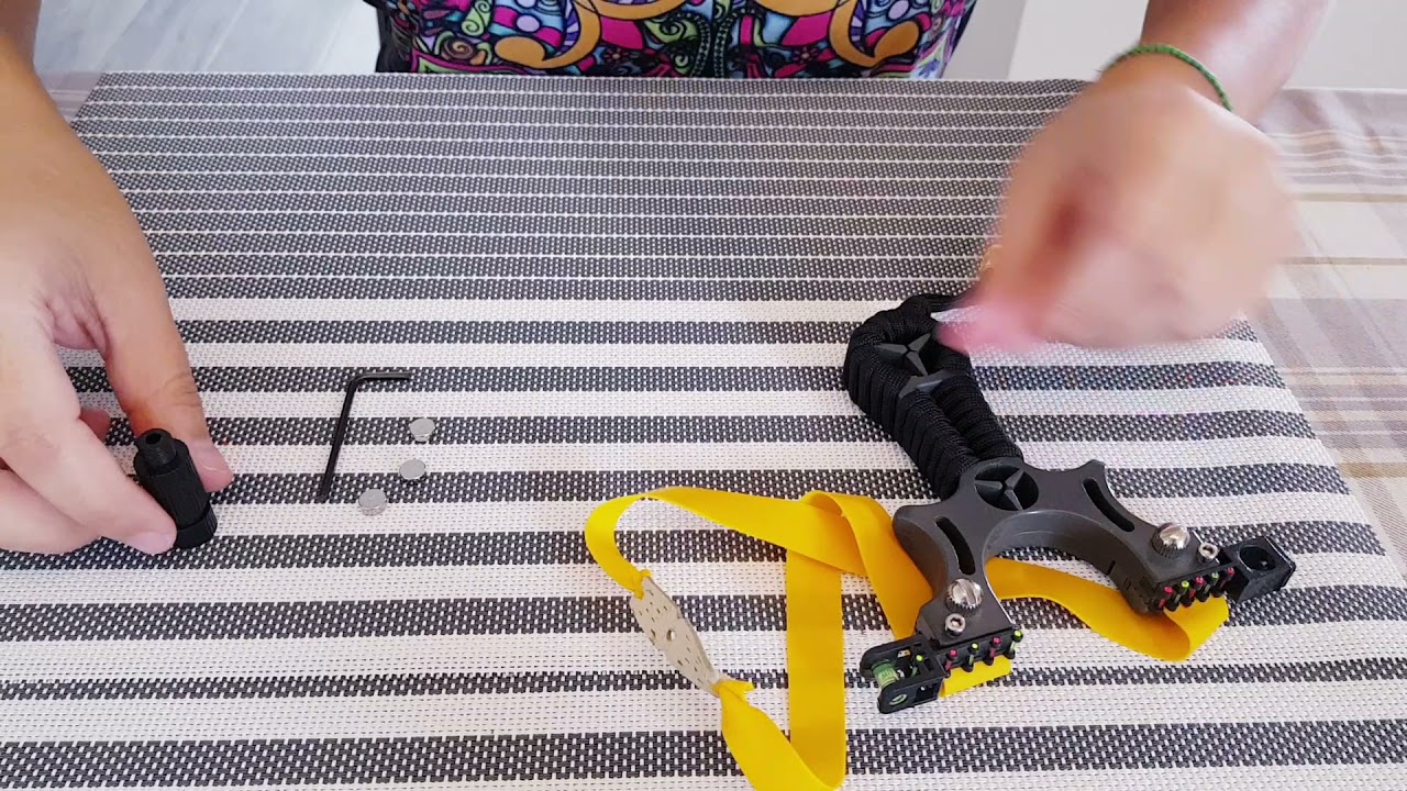 Arma tu Resortera Profesional Power Shot con Mira Láser - YouTube