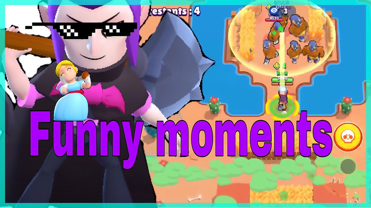 Funny moments compilation (brawl stars) - YouTube