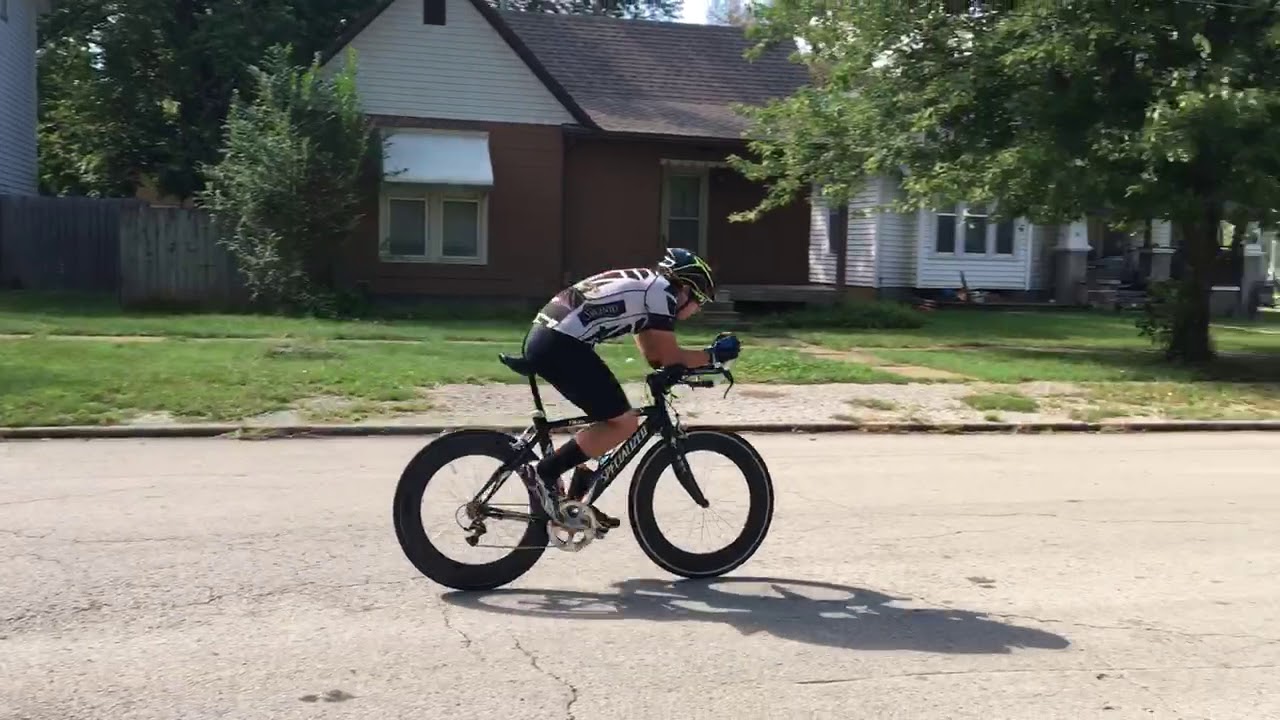 FLO 90 wheels Carbon fiber on my TT bike - YouTube