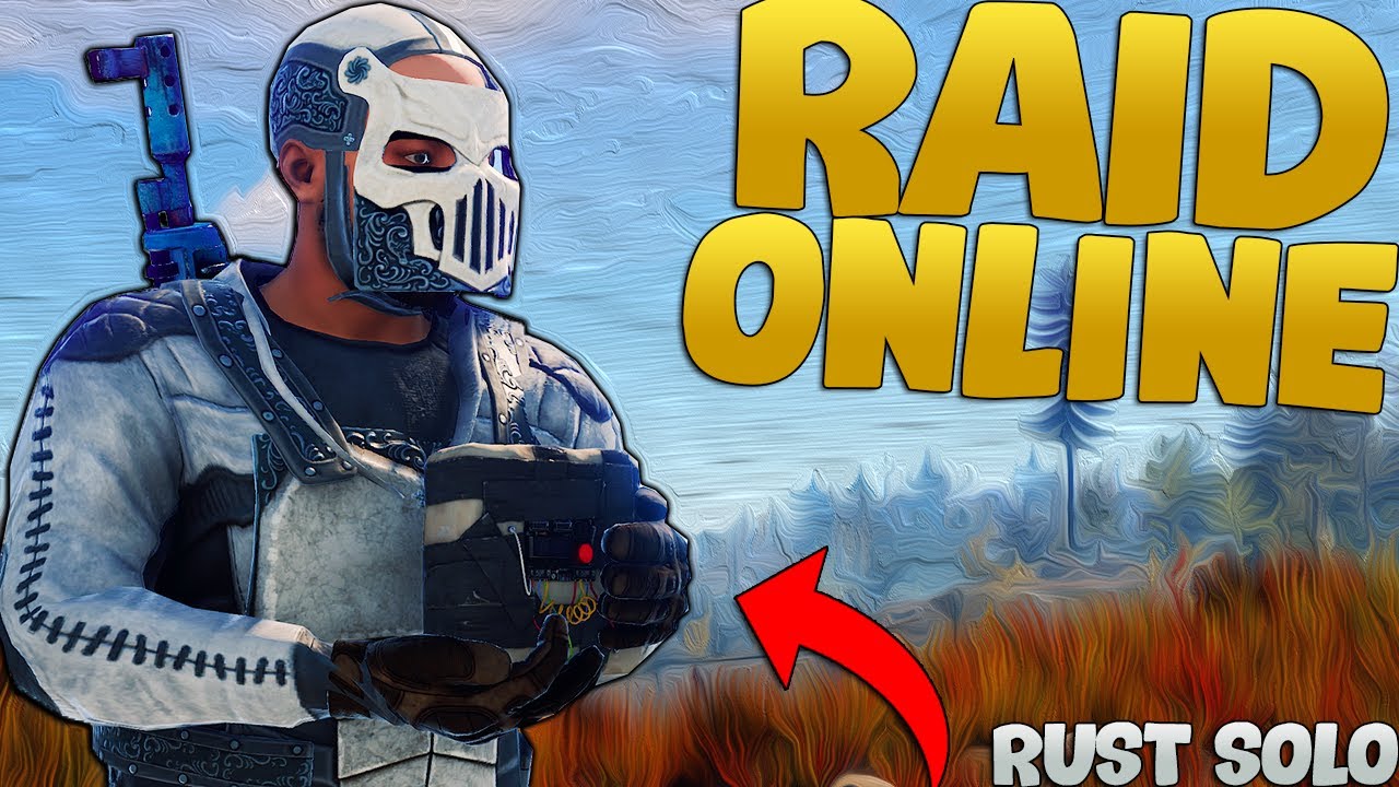 RUST SOLO BR - O PRIMEIRO RAID - YouTube