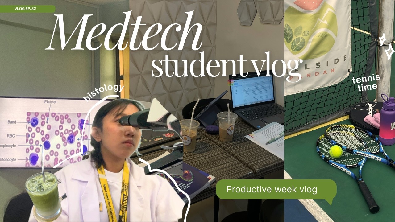 MEDTECH STUDENT VLOG | productive days, laboratory activities, and ...
