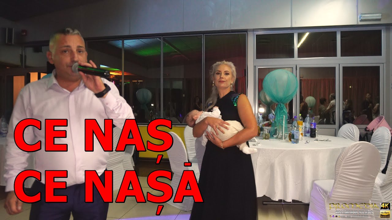 CE NAȘ, CE NAȘĂ - Laurențiu Goșnea și Janina Spiridon - Botez Andrei Matei - Olănești - YouTube