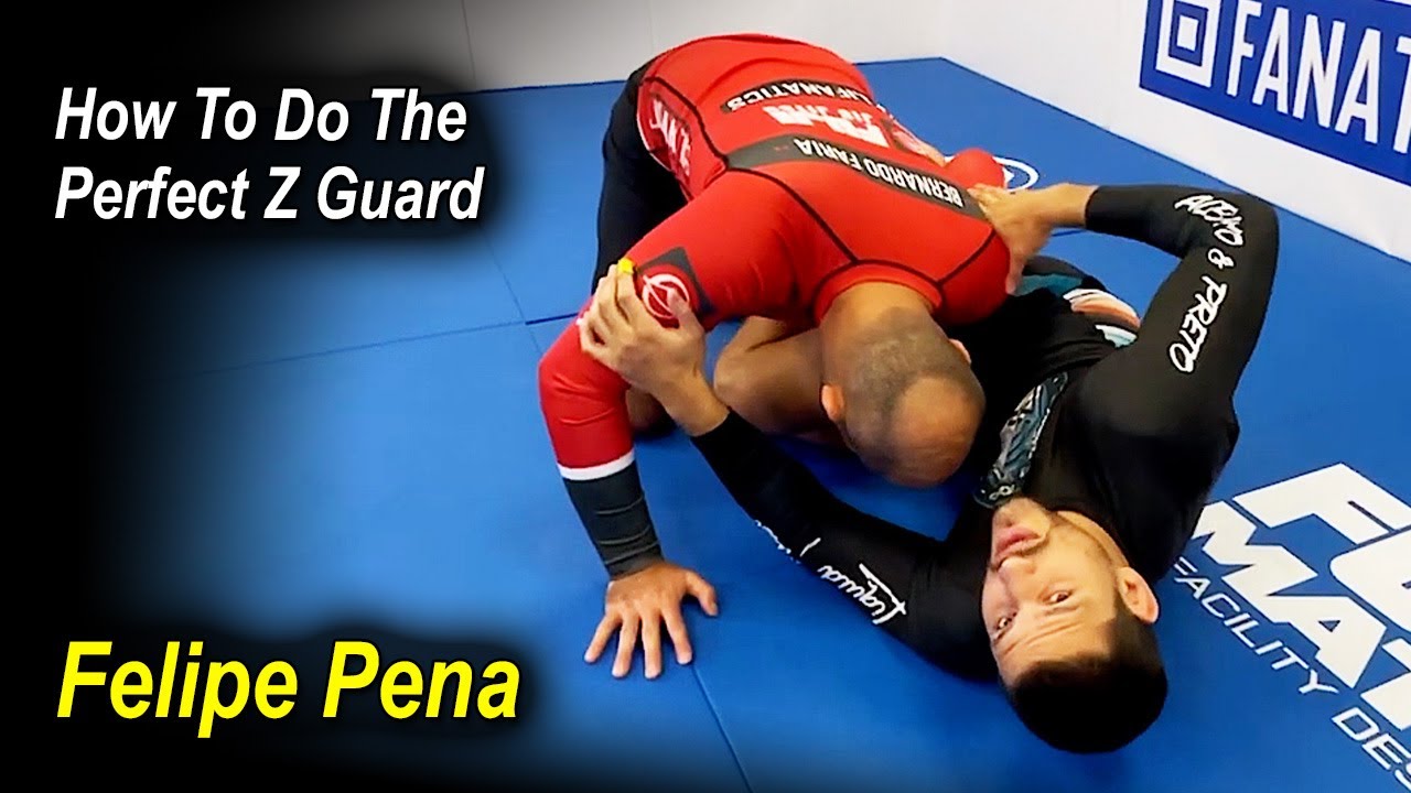 How To Do The Perfect Z Guard For Jiu Jitsu No Gi by Felipe Pena - YouTube