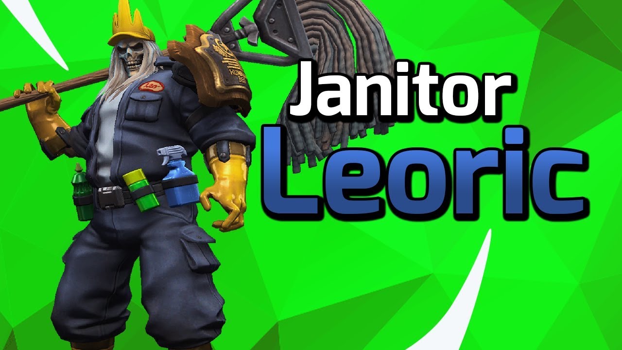 Janitor Leoric LIVE! New Leroic Skin Gameplay from Blizzcon w Lead ...