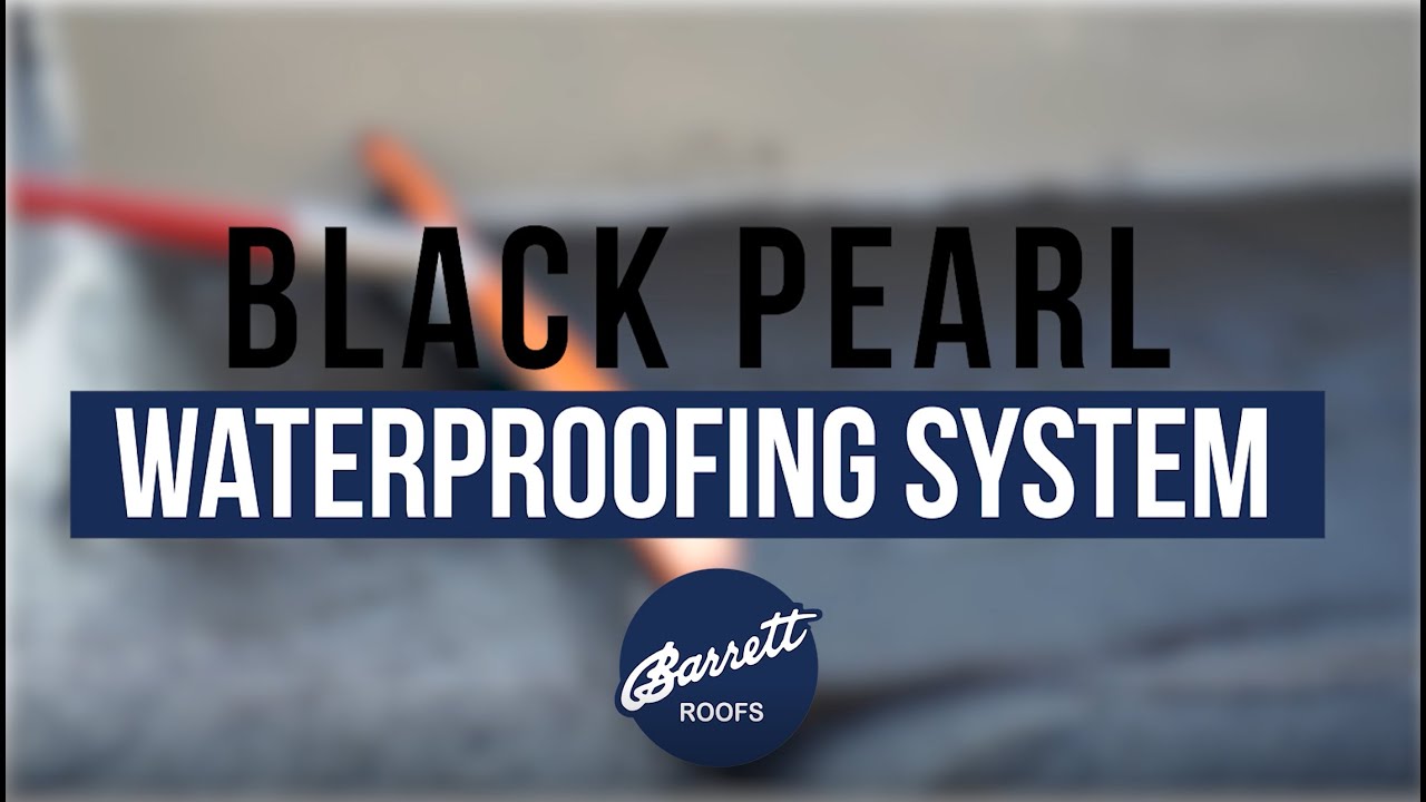 Barrett Roofs - Black Pearl Waterproofing System - YouTube