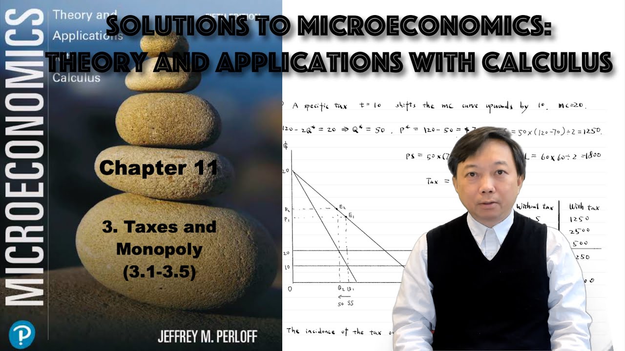 Solutions to 11.3 Taxes and Monopoly (3.1-3.5) | Chapter 11 ...