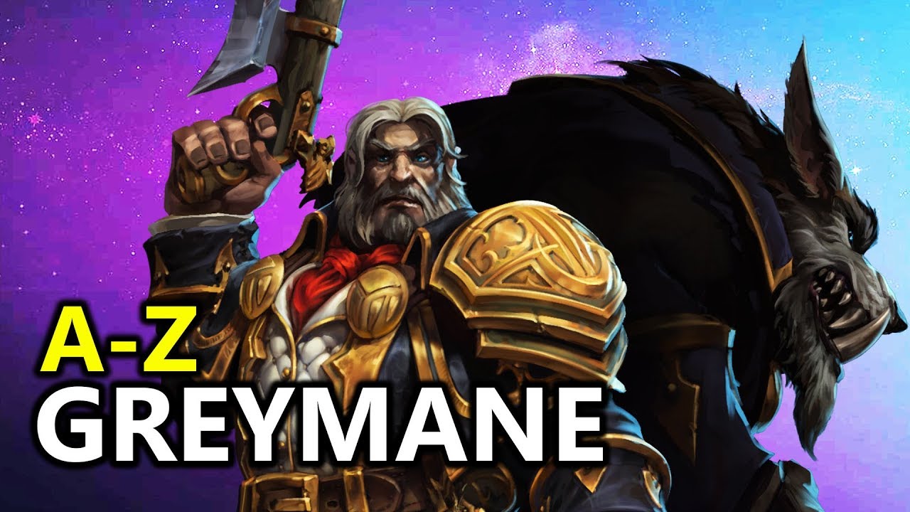♥ A Z Greymane Heroes Of The Storm Hots Gameplay Youtube