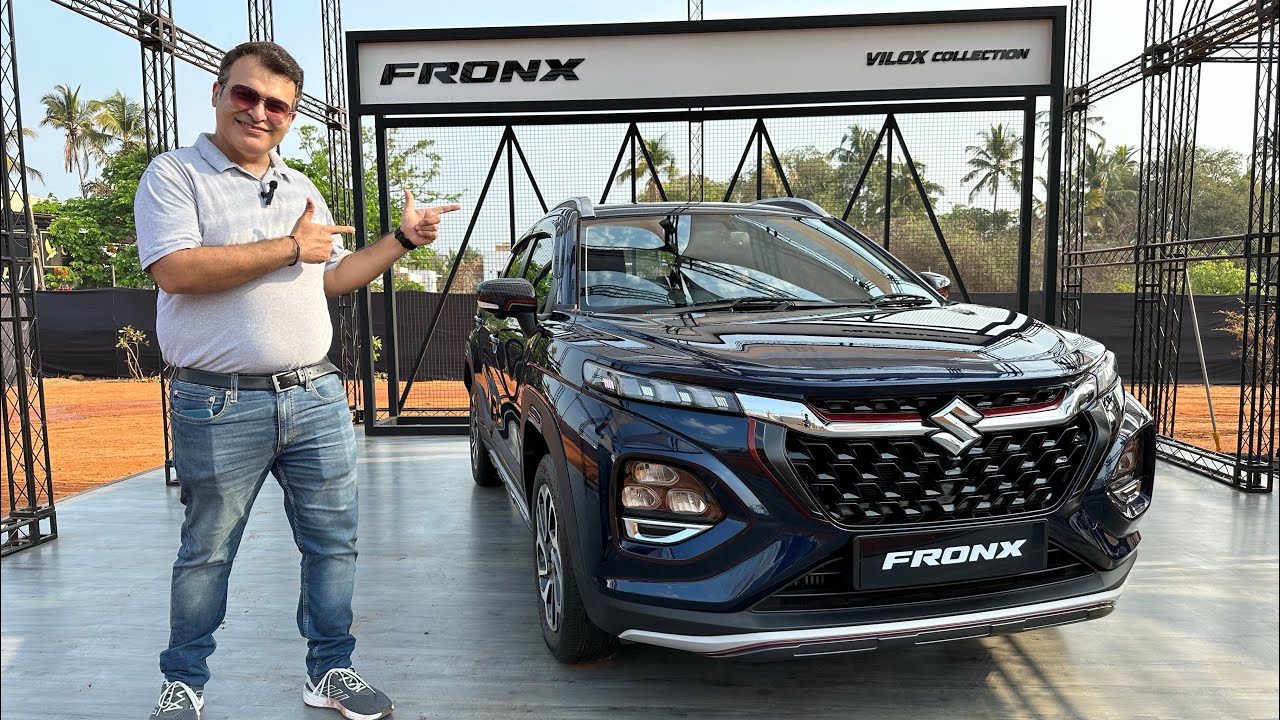 Maruti Fronx Vilox Collection (Accessories Package) Walk-around Video ...