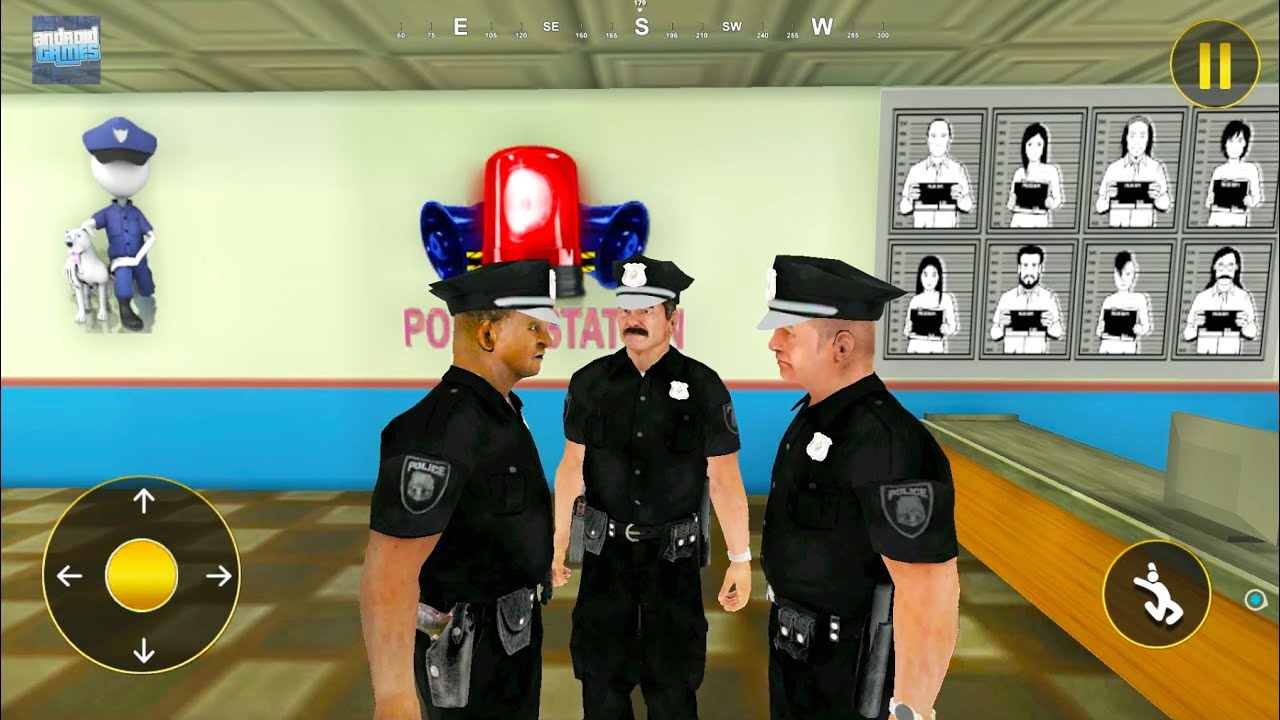 Bank Robbery Gangster Sim 2021 - Police Car And Bank Van Driving ...