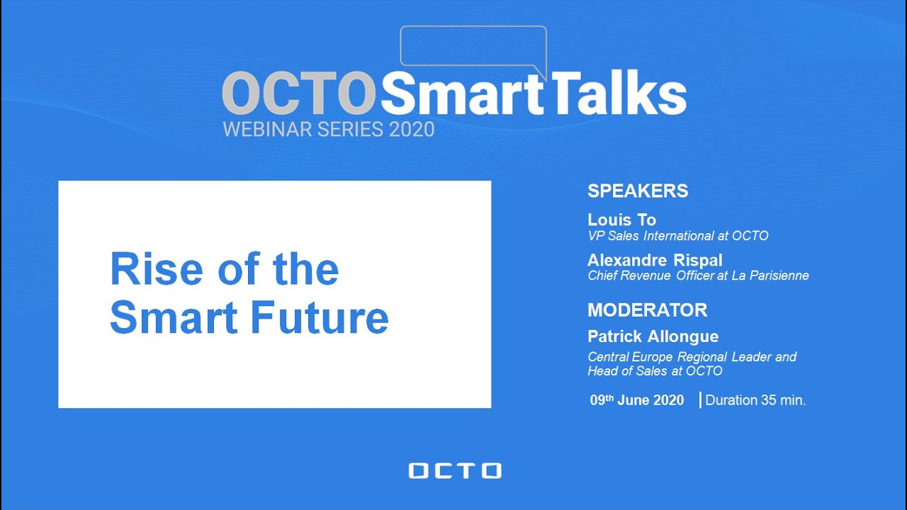 OCTO Smart Talks – Rise of the Smart Future (Eng) - YouTube