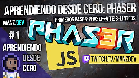 Crear Juegos con Phaser (Buena idea de proyectos para DEV JR) - YouTube