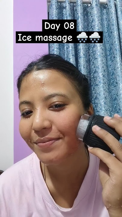 30 days ice massage challenge #day08 - YouTube