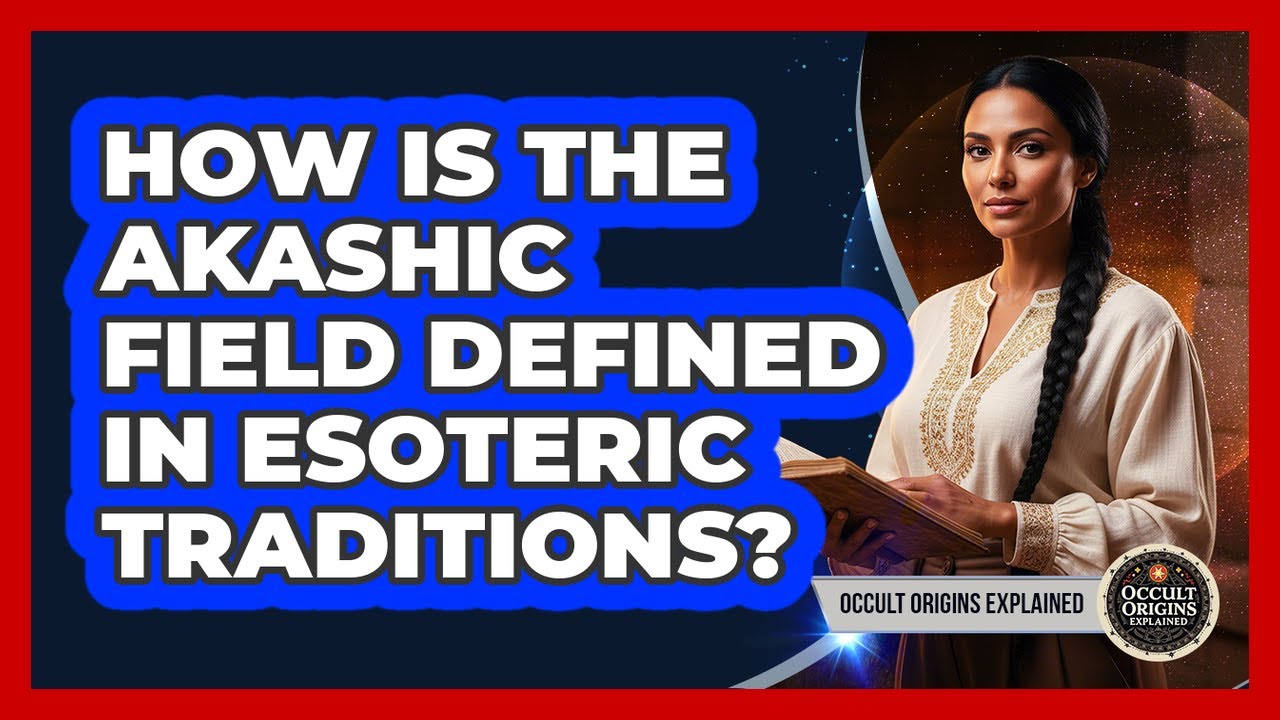 How Is The Akashic Field Defined In Esoteric Traditions? - YouTube