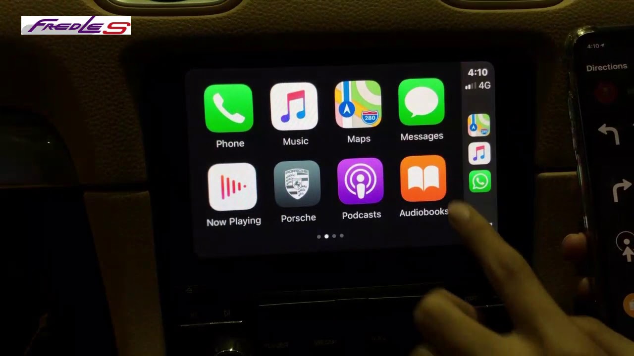 Porsche PCM 4.0 Carplay Activation - YouTube