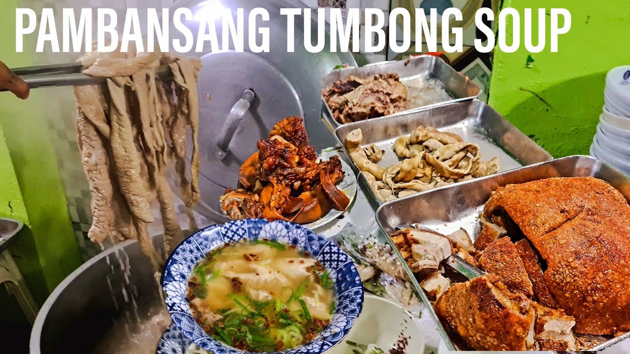 Pambansang Tumbong Soup sa Tondo | Rado's Lechon Kawali at Asado | Ugbo ...
