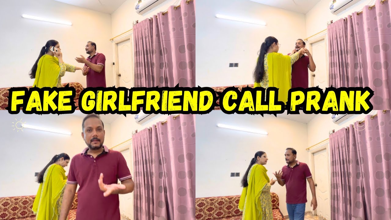 One side girl call prank | Fake Girlfriend Call Prank on Wife | Extreme ...