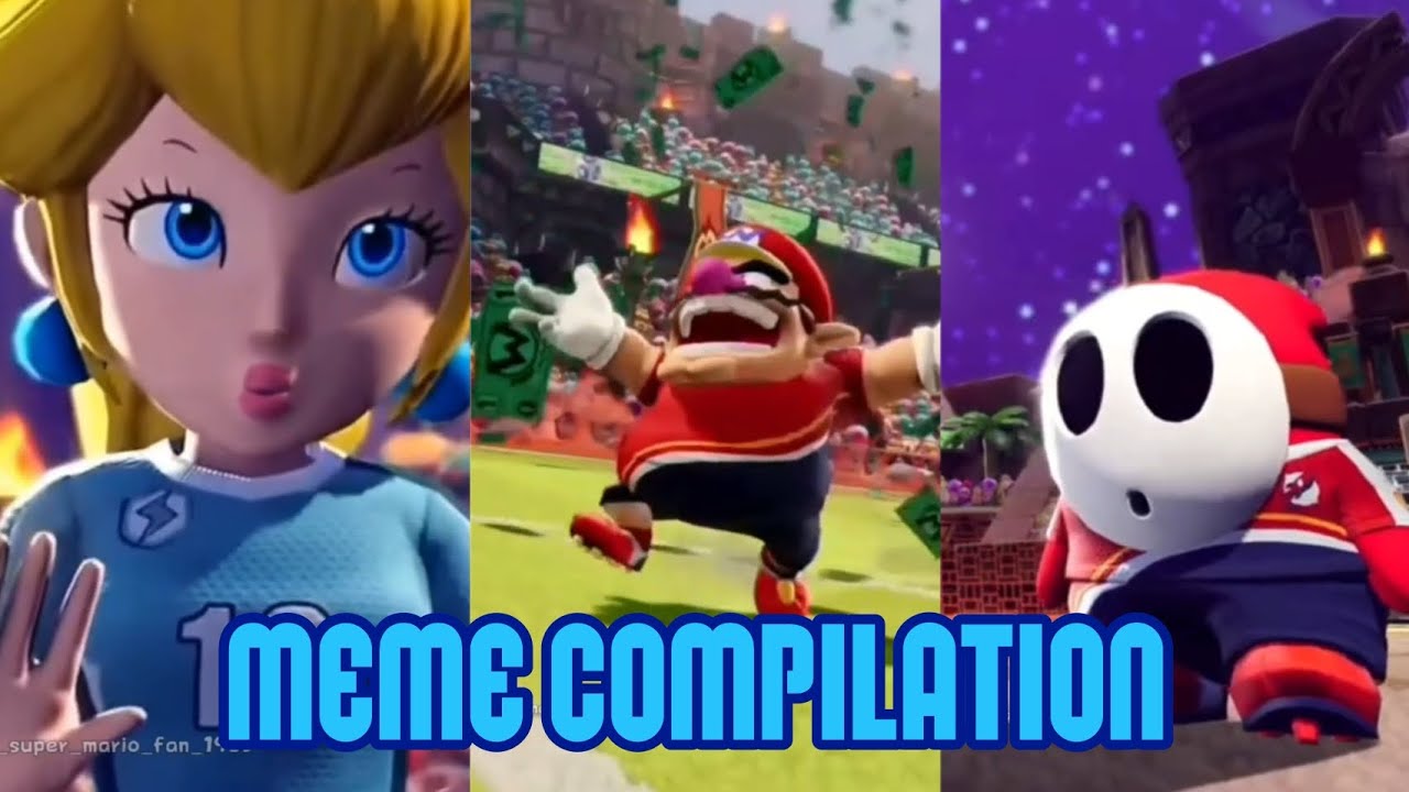 Mario Strikers:Battle League Meme compilation - YouTube