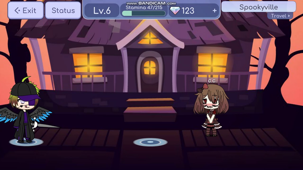 finding secret character in gacha life - YouTube