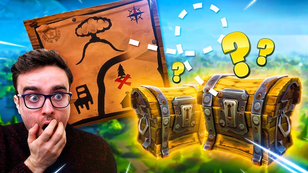 TOP SECRET FORTNITE TREASURE MAP!!! Fortnite: Battle Royale - YouTube