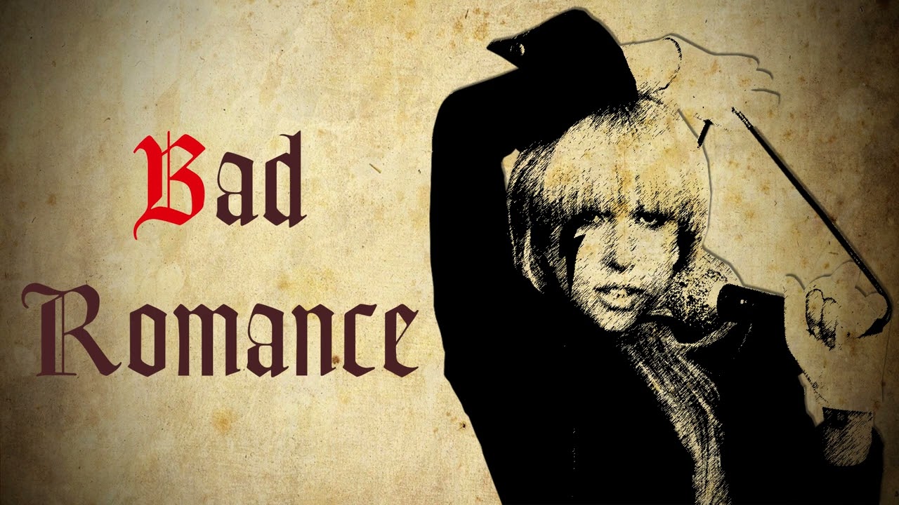 Lady Gaga Bad Romance Wallpaper