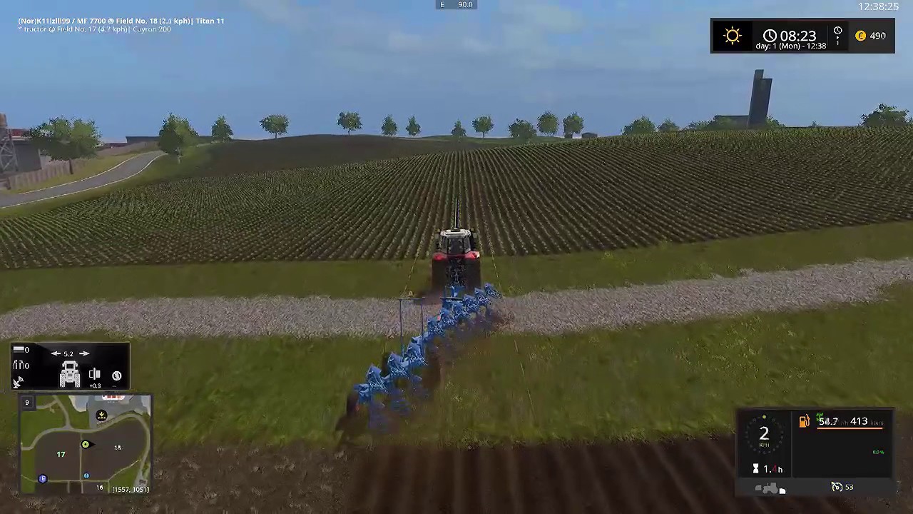 Timelapse on farming simulator 2009 map! - YouTube