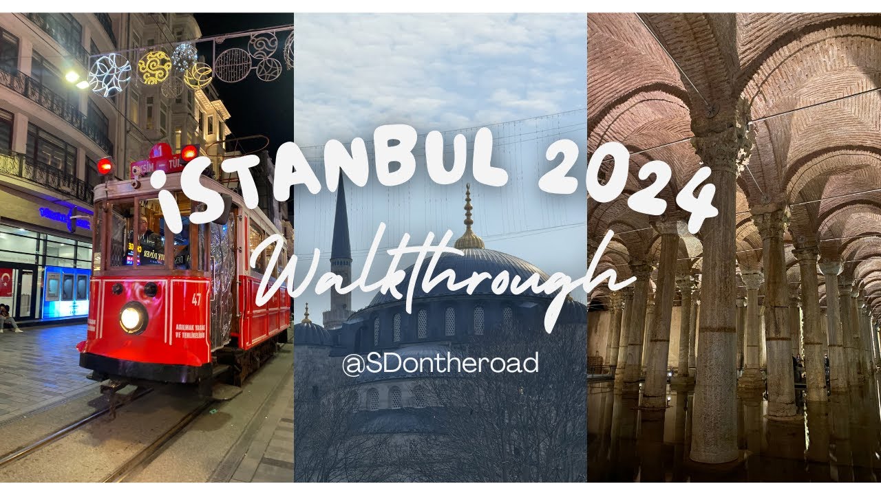Istanbul 2024 || 1-Hour HD Walkthrough of the City's Iconic Landmarks ...